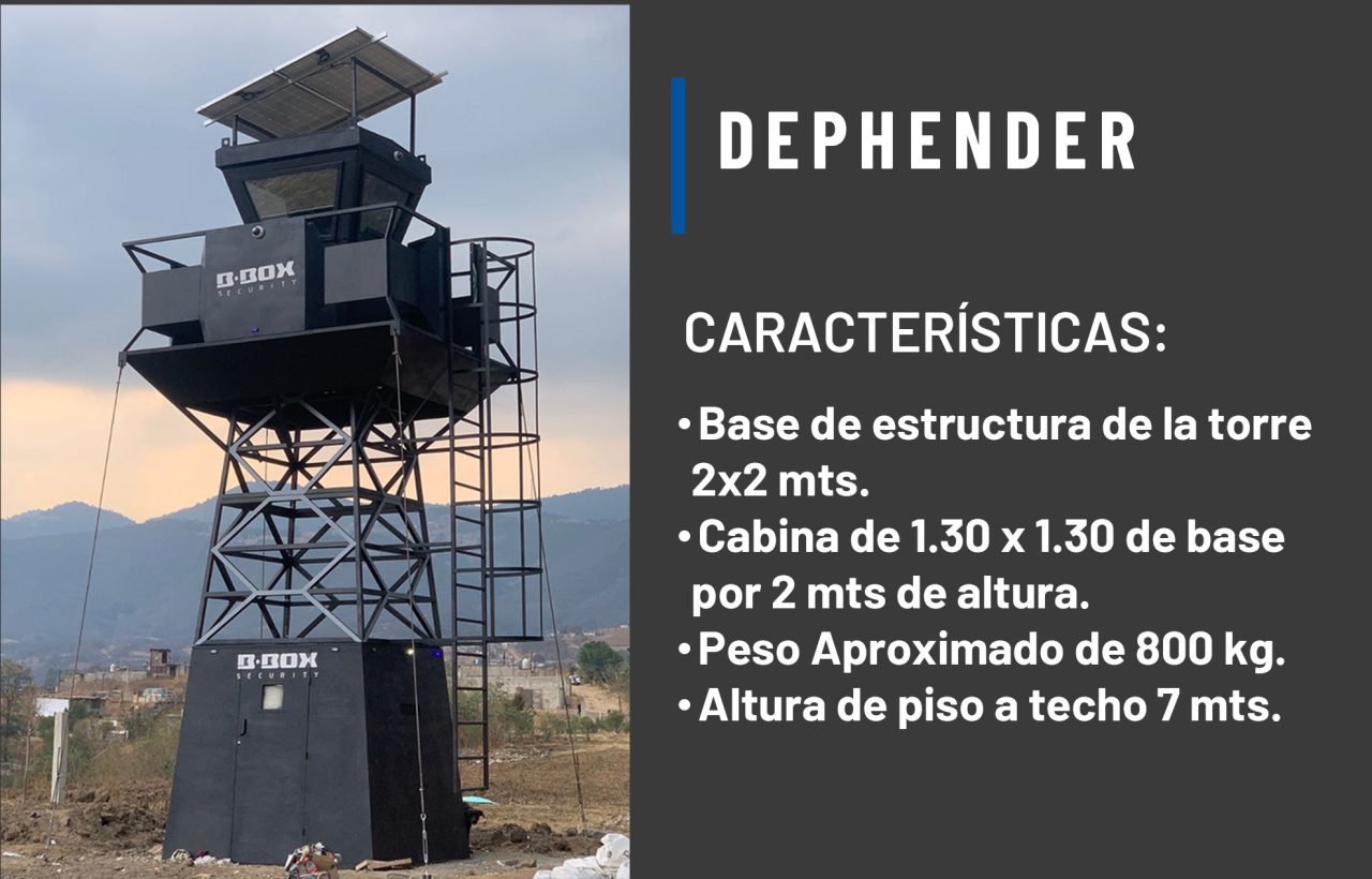 BBOX ARMOREX | Torres de Vigilancia y Casetas de Seguridad